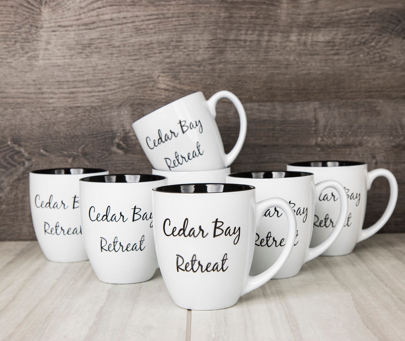 Personalized Bistro Coffee Mug Custom Bistro Mug Engraved | Etsy