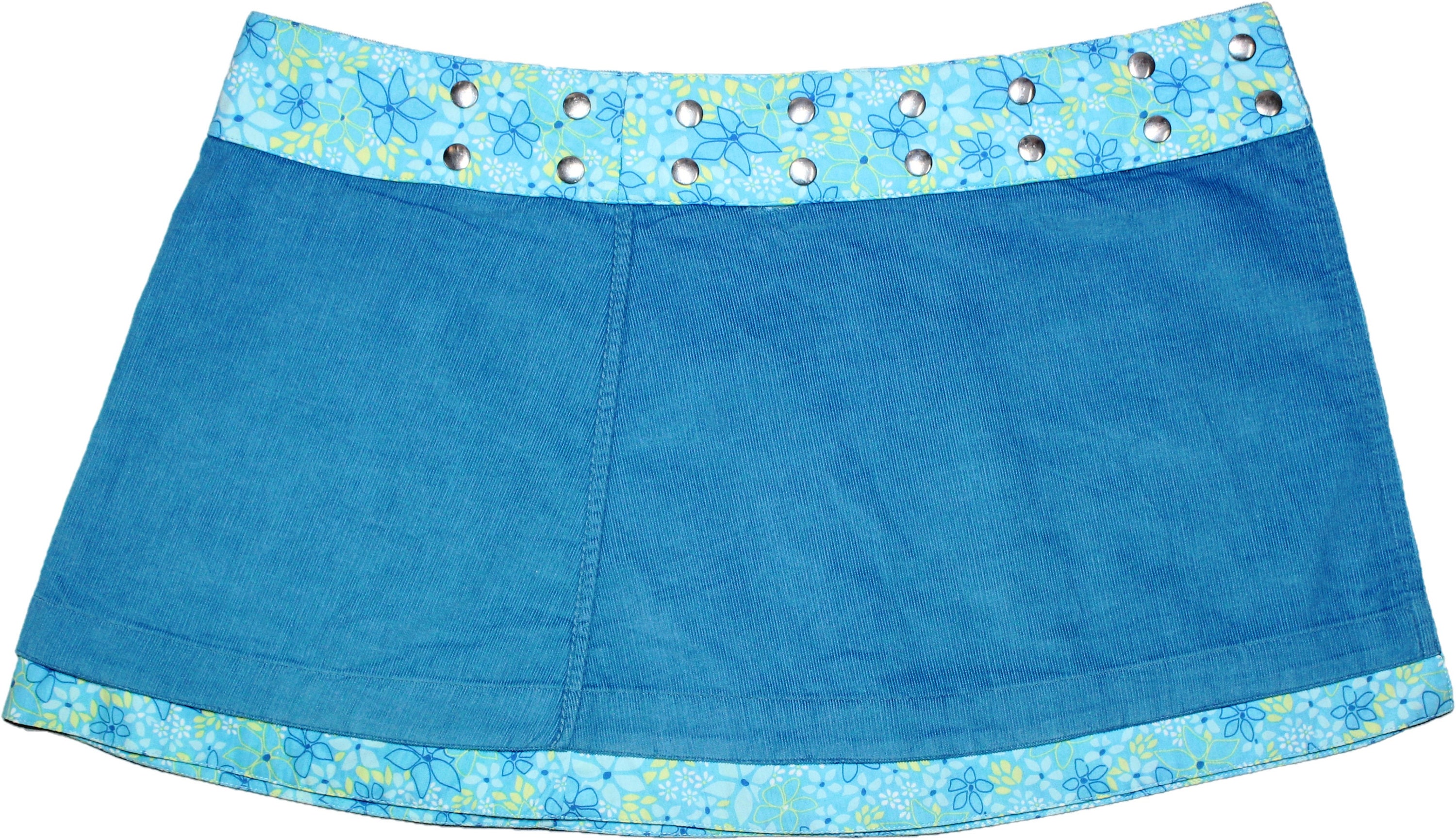 Gugi Reversible Girls Wrap Skirt, Women's Skirt, Universal Size Skirt ...