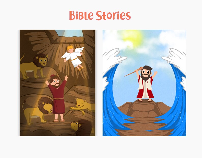 Bible Stories Narrative Art, Printable, Bible Lessons, Sunday School ...