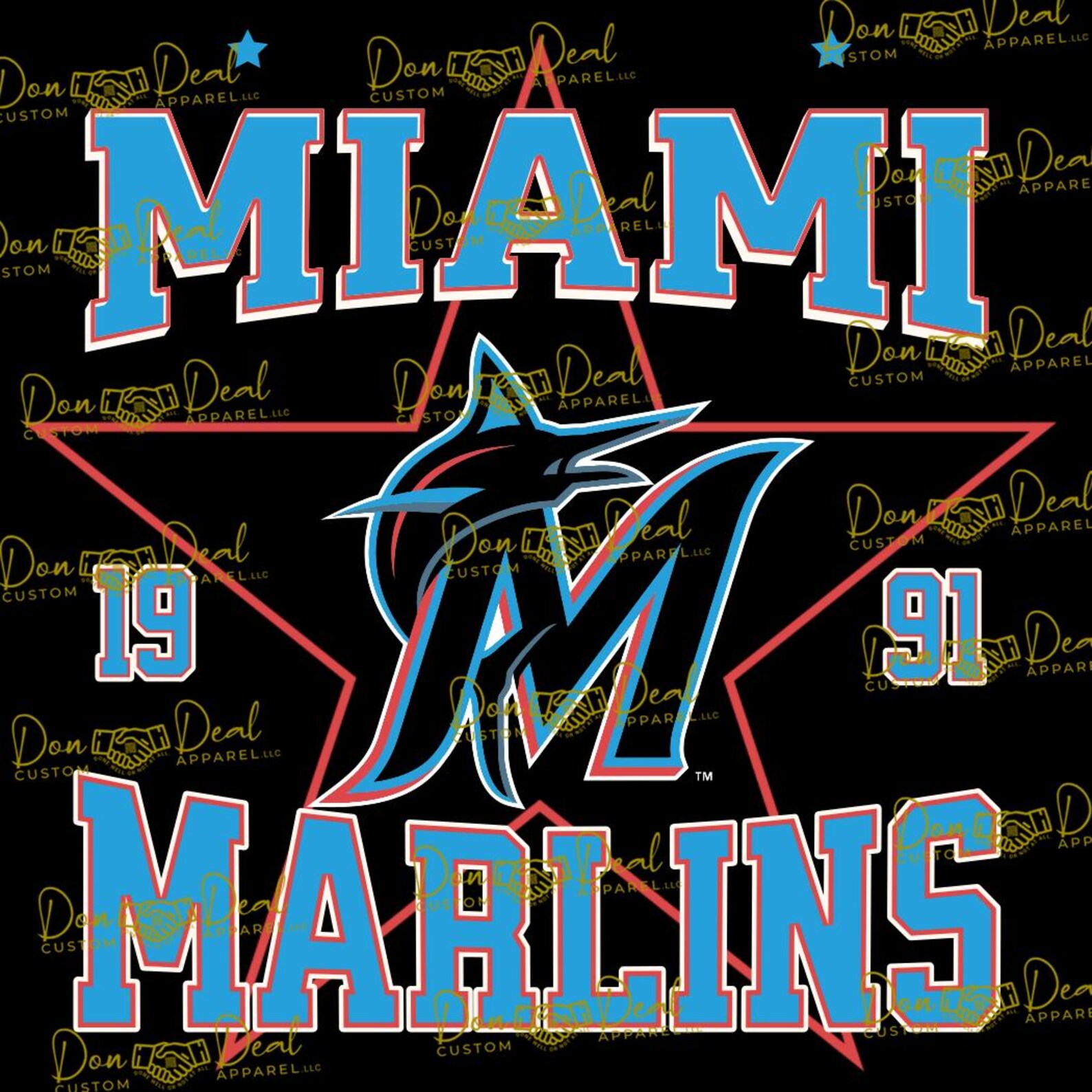 Miami M Png Download - Etsy