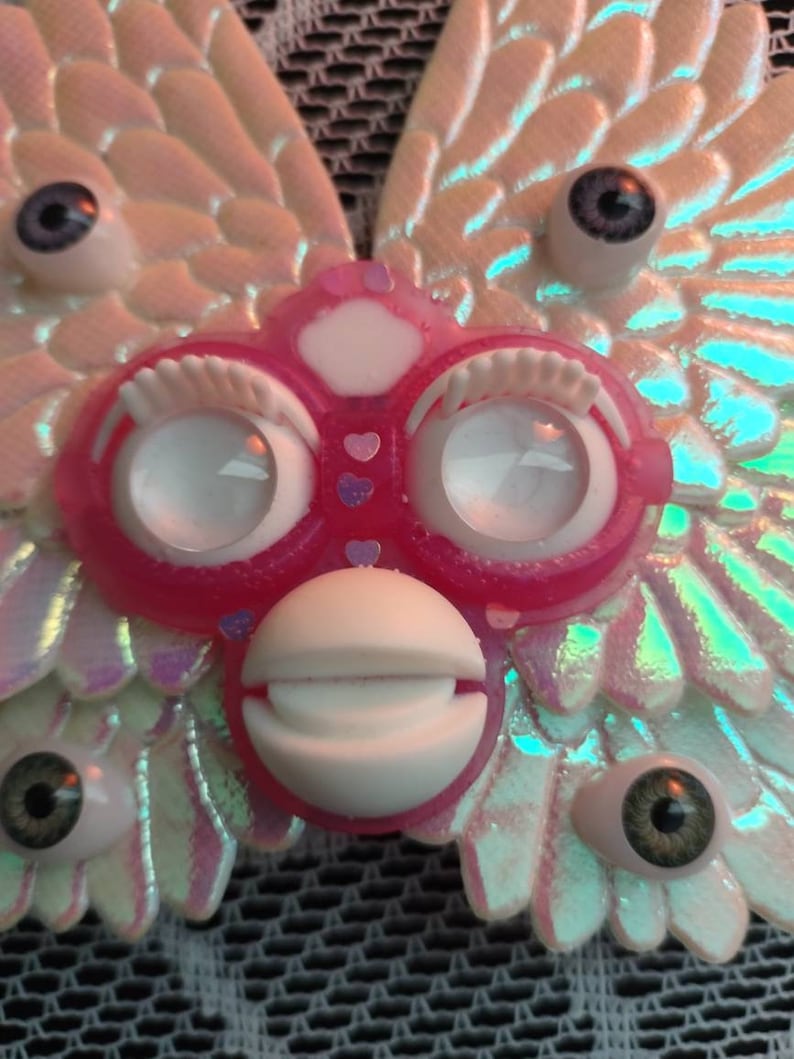 Angel Furby Oddbody Furby Custom Furby OOAK Furby Ugly - Etsy