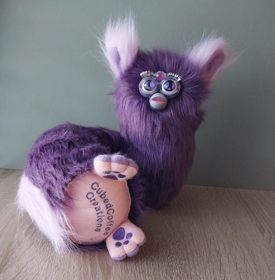 Sugar Plum Purple Long Furby - Etsy