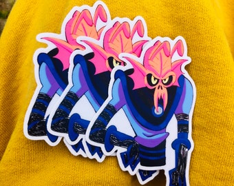 Stuck Chuck Stickers | Etsy