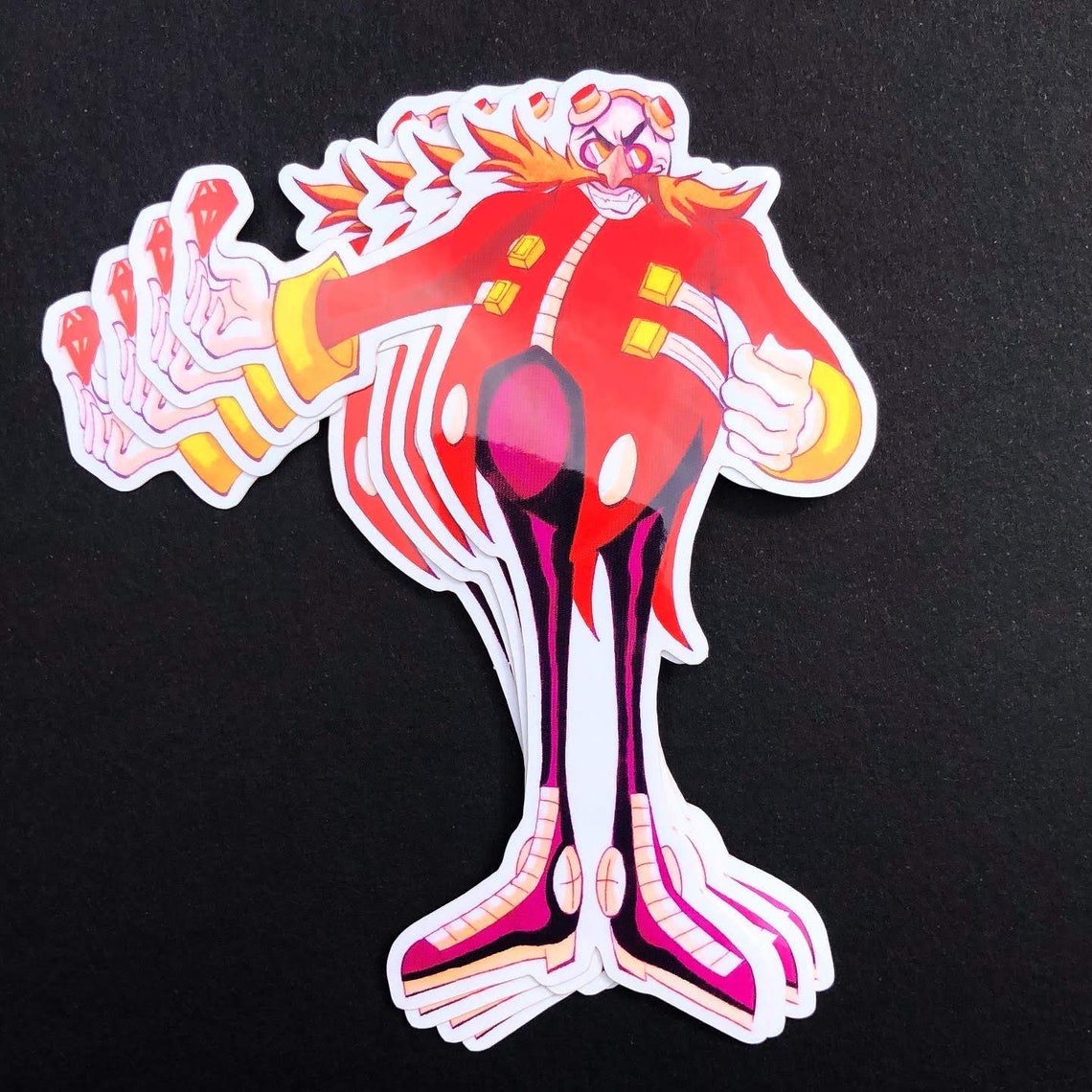 Dr. Eggman Vinyl Sticker - Etsy