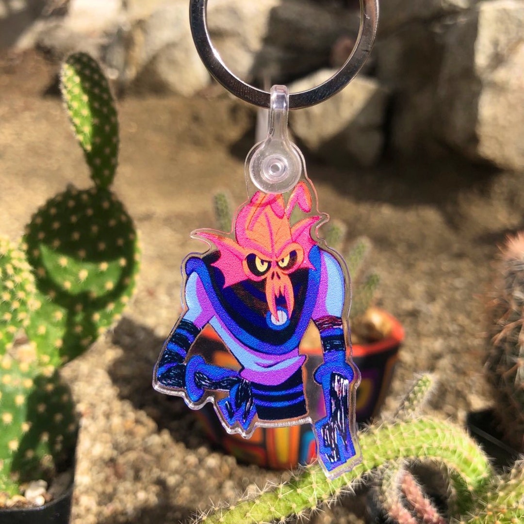 Stuck Chuck Keychain - Etsy