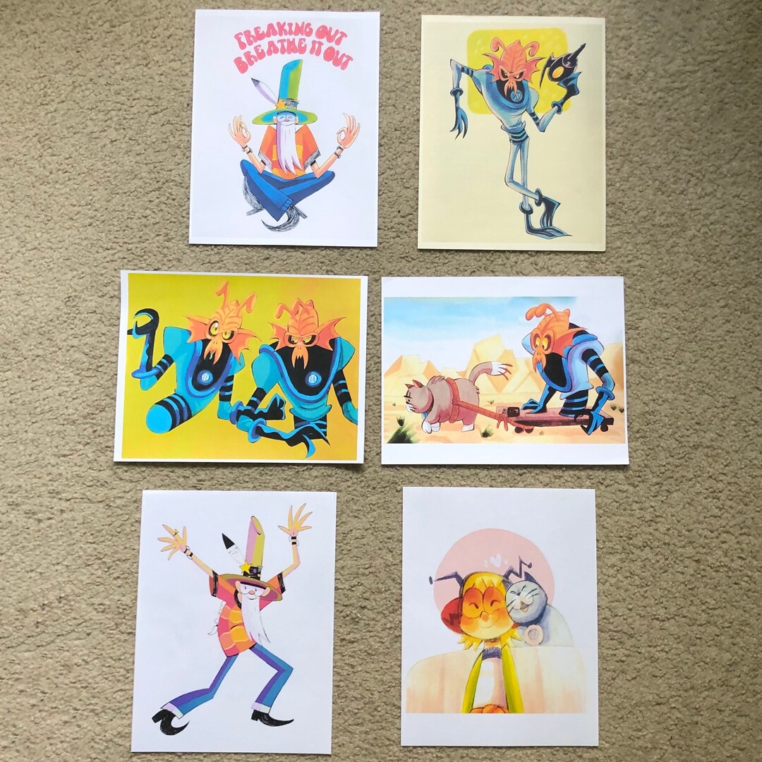Kid Cosmic Art Prints - Etsy
