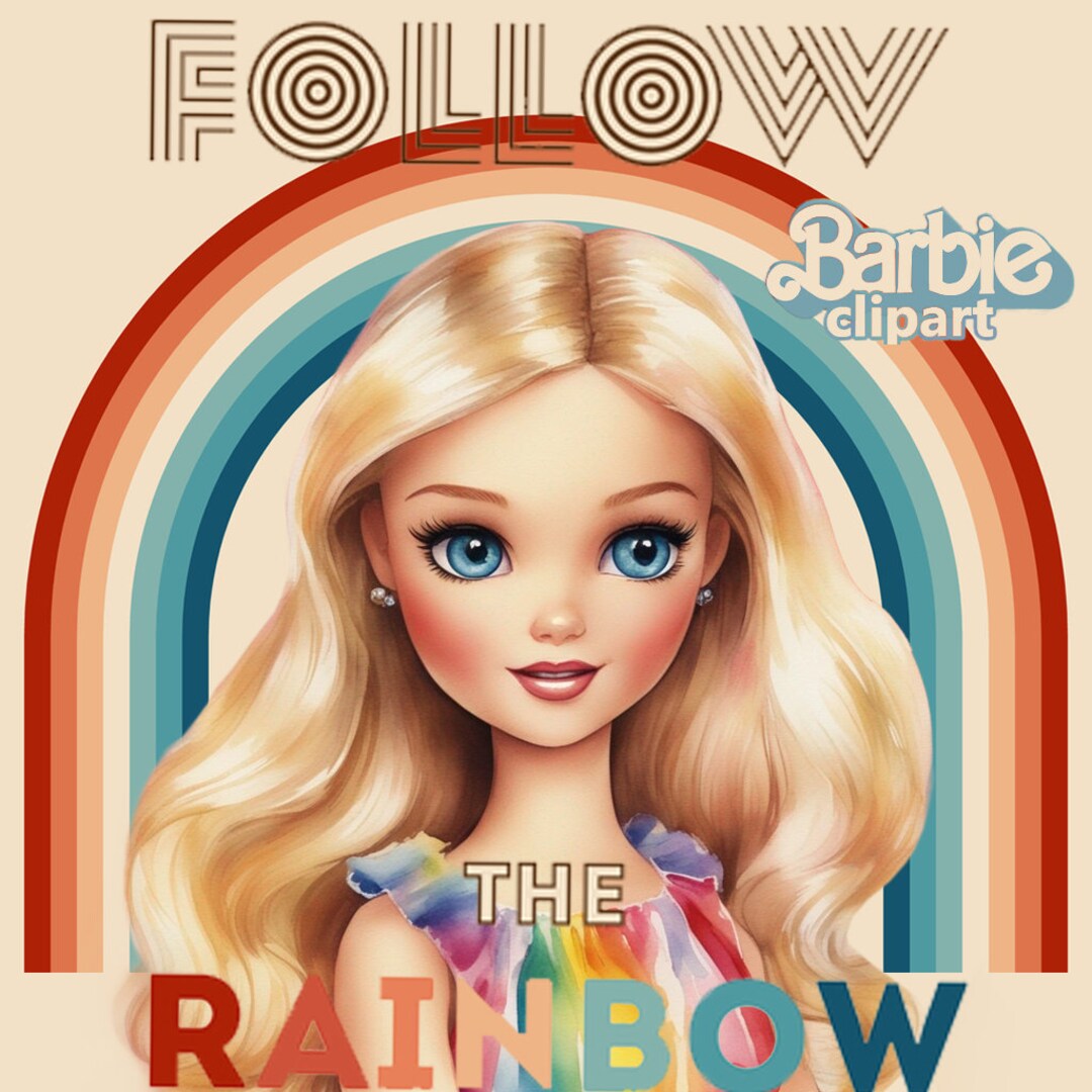 Barbi Digital Kit Clipart Images. Barbi PNG Barbi Digital - Etsy