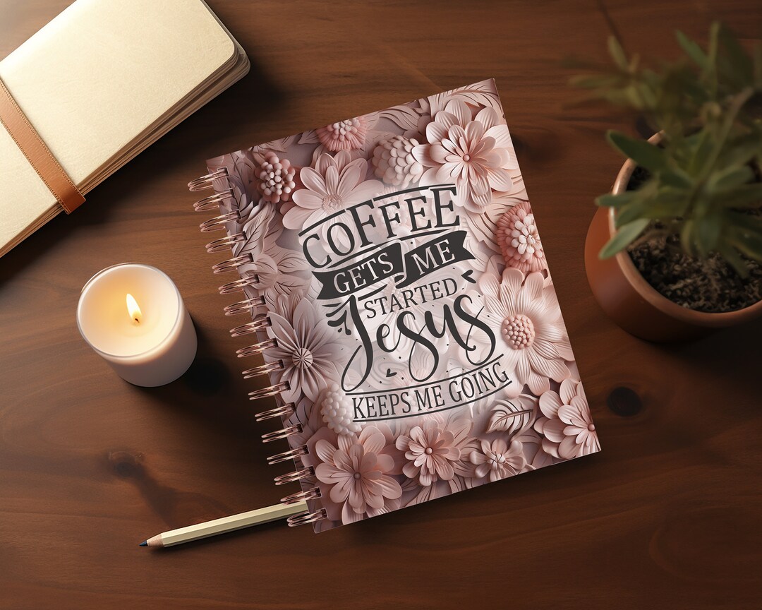 Jesus Keeps Me Going Journal Covers PNG Design Sublimation - Printable ...