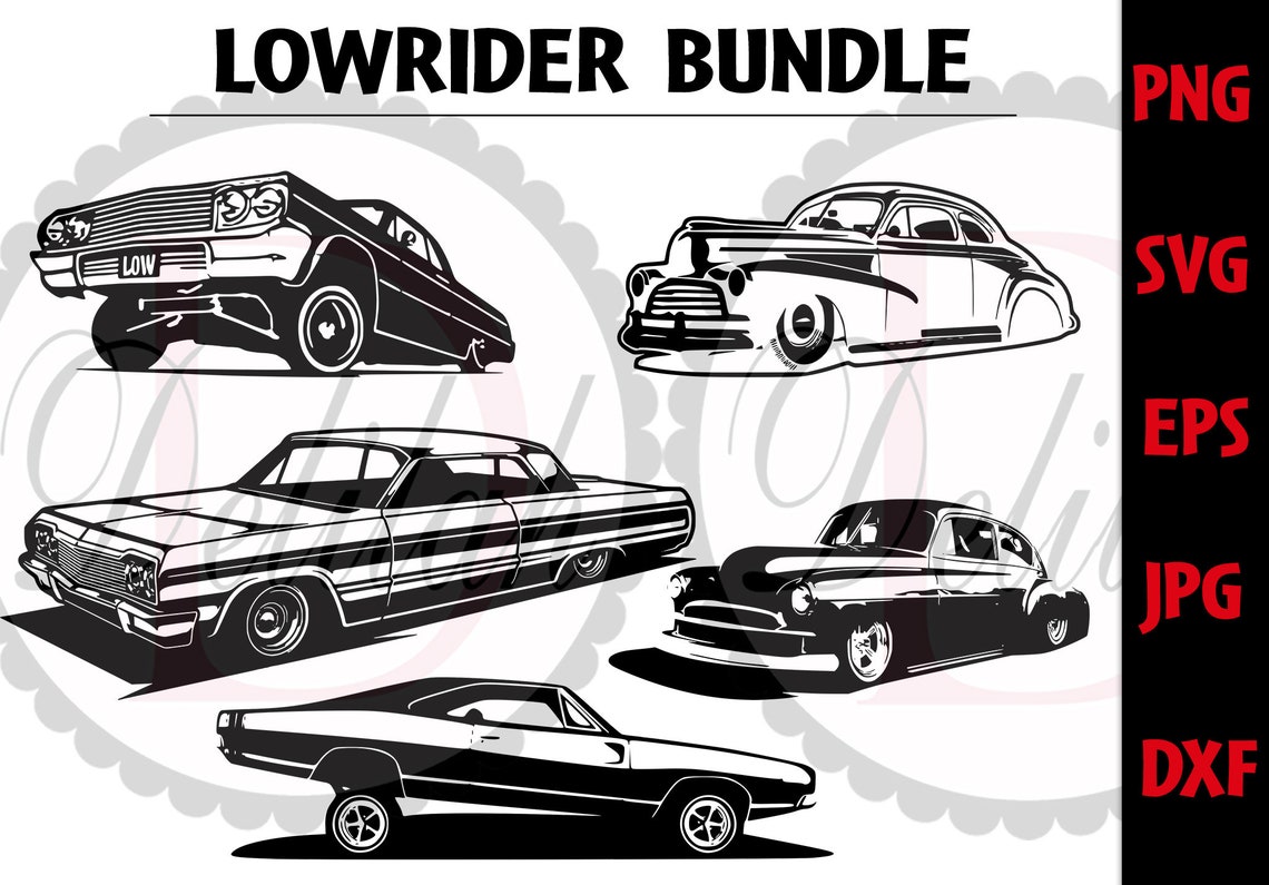 LOWRIDER Bundle SVG Lowrider Svg Lowrider car Svg Eps | Etsy