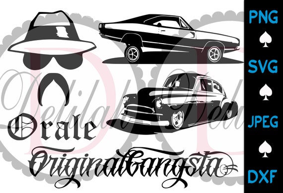 Lowrider Car Decal SVG/PNG Cholo SVG Orale Svg Lowrider | Etsy