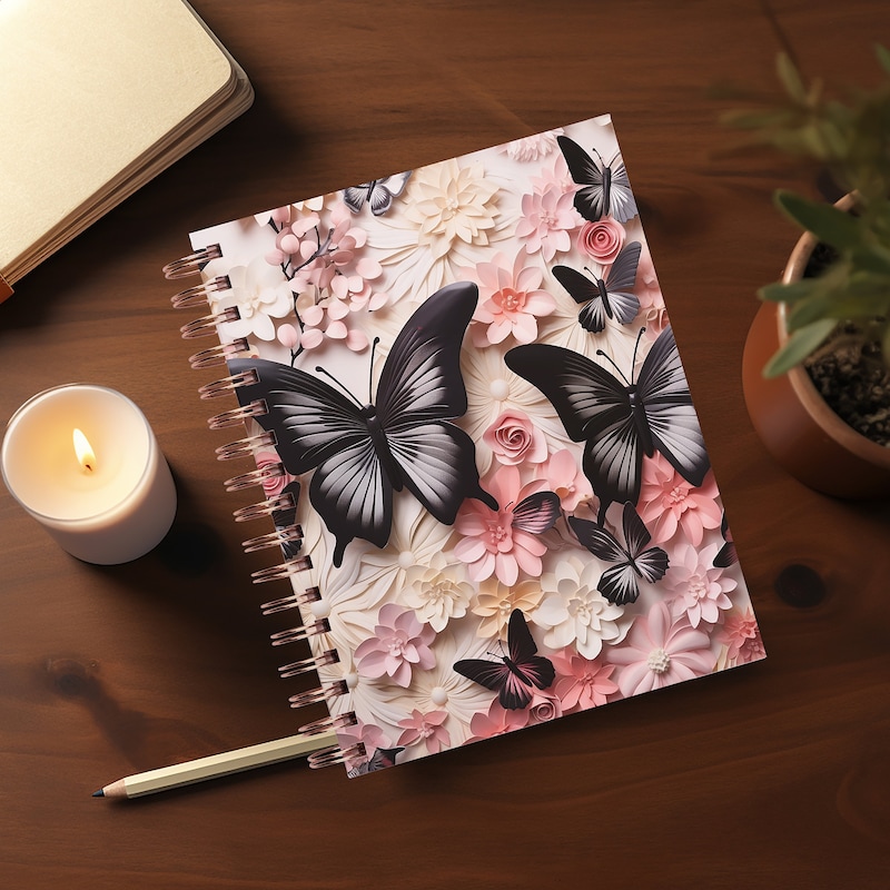 Butterfly Journal - Etsy