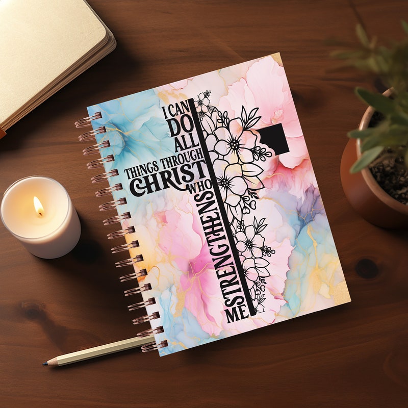 Christian Notebook - Etsy