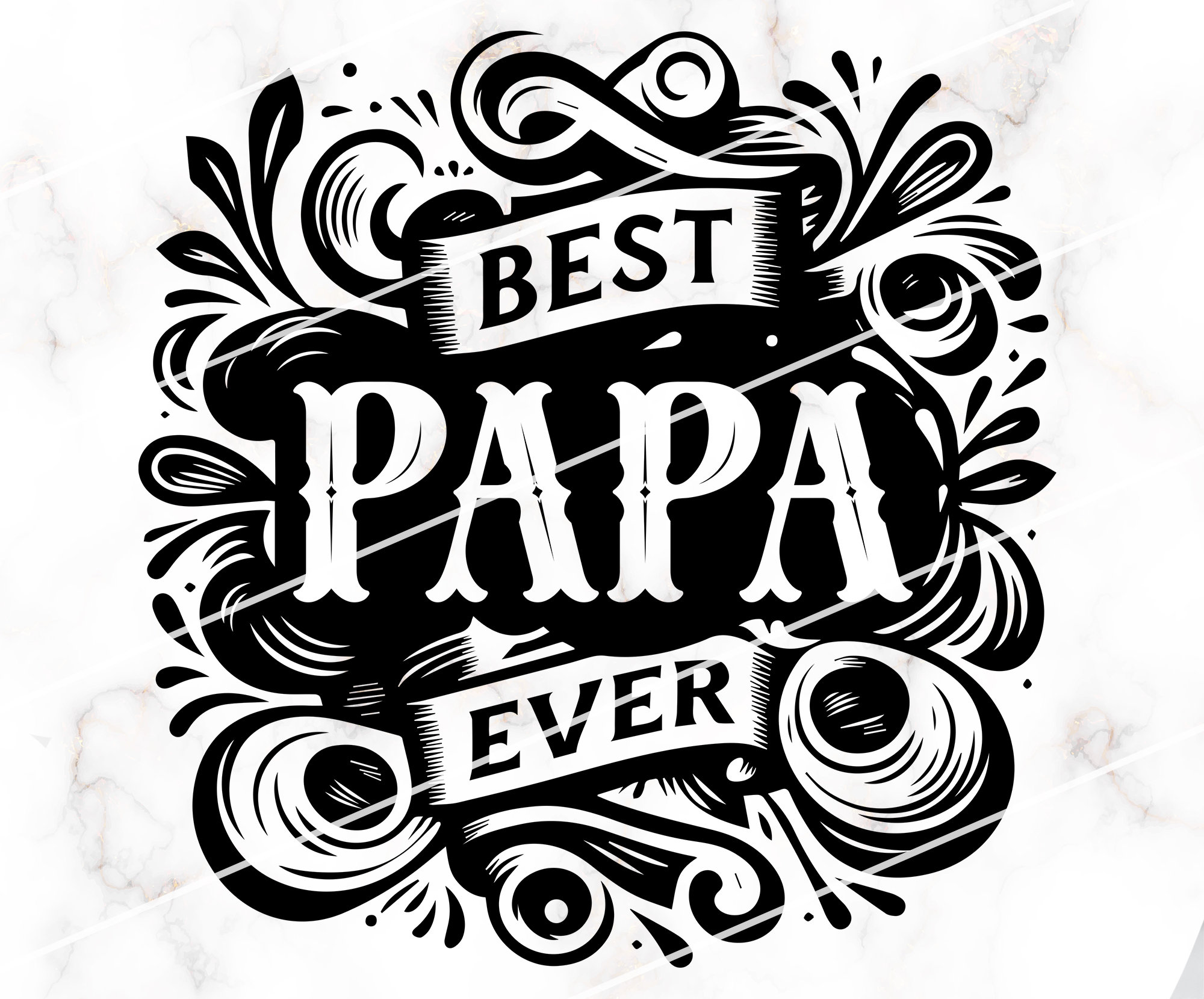 Best Papa Ever PNG SVG, T Shirt Design, 15oz Mug Design, Tumbler ...