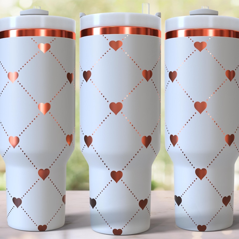 Laser Tumbler Heart Svg - Etsy