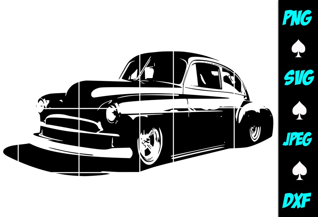 Lowrider Car SVG Lowrider SVG Lowrider Car Arquivo cortado Download ...