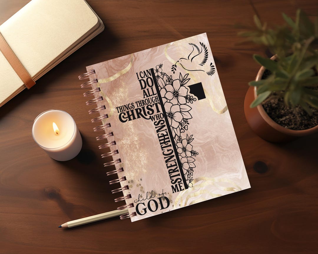 Bible Verse Journal Covers PNG Design Sublimation - Printable Planner ...