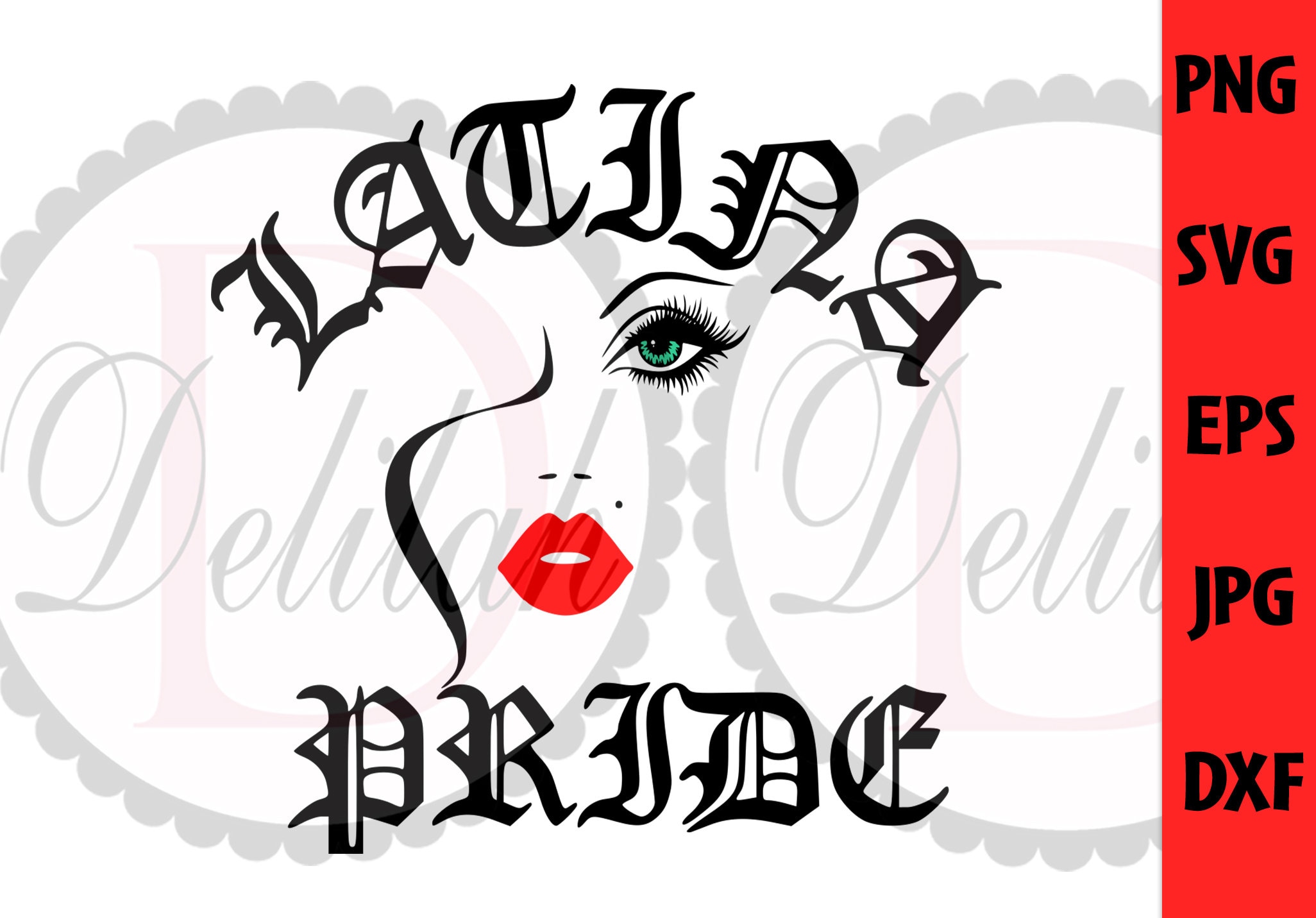 LATINA PRIDE SVG • Chola Svg • Lowrider • Cut File • Instand Download ...