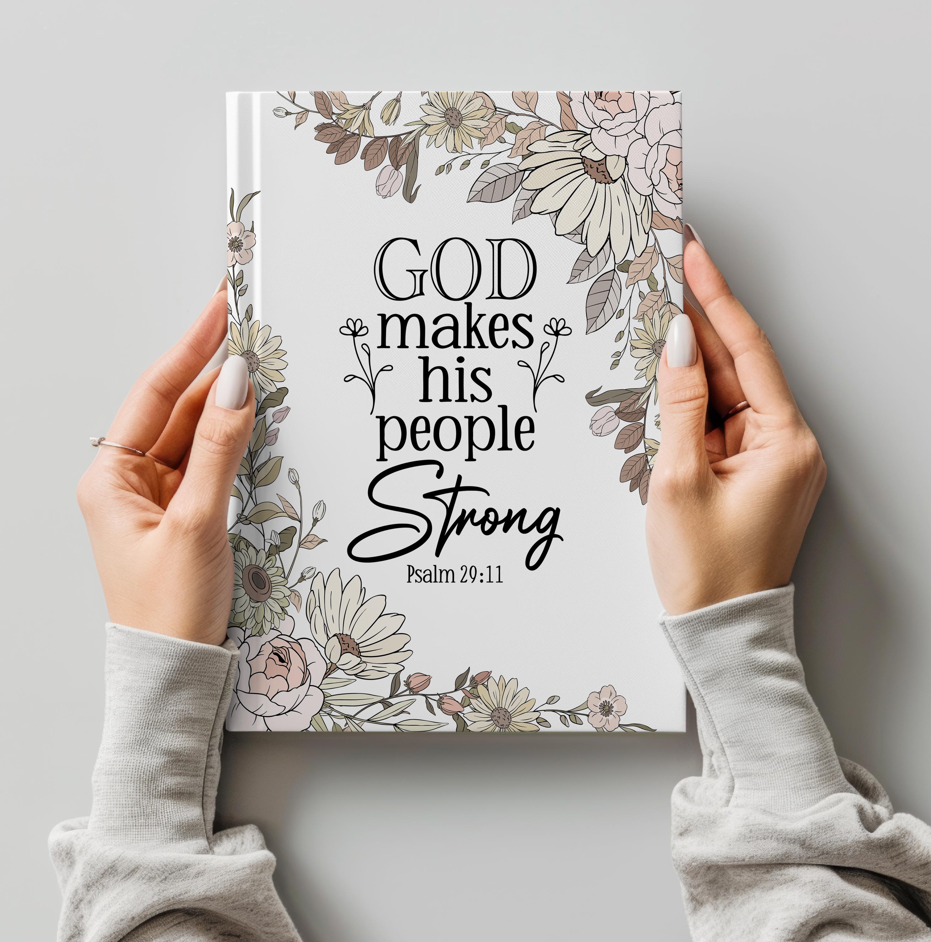Bible Verse Journal Covers PNG Sublimation Design, Printable Journal ...