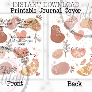 Christian Bible Verses Journal Covers PNG Design Sublimation - Self ...