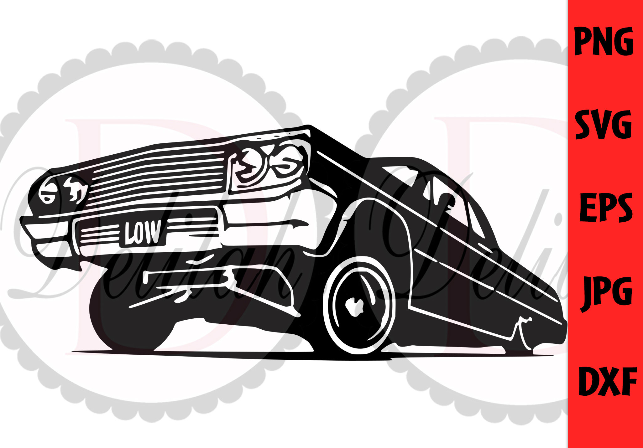 Lowrider Car Decal SVG/PNG Chola SVG Latina Svg Lowrider | Etsy New Zealand