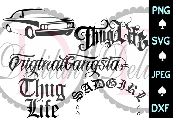 Lowrider SVG/PNG Thug Life SVG Sad Girl Svg Descarga - Etsy México