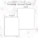 Jesus Journal Cover PNG Design, Printable Planner Cover, Spiral ...
