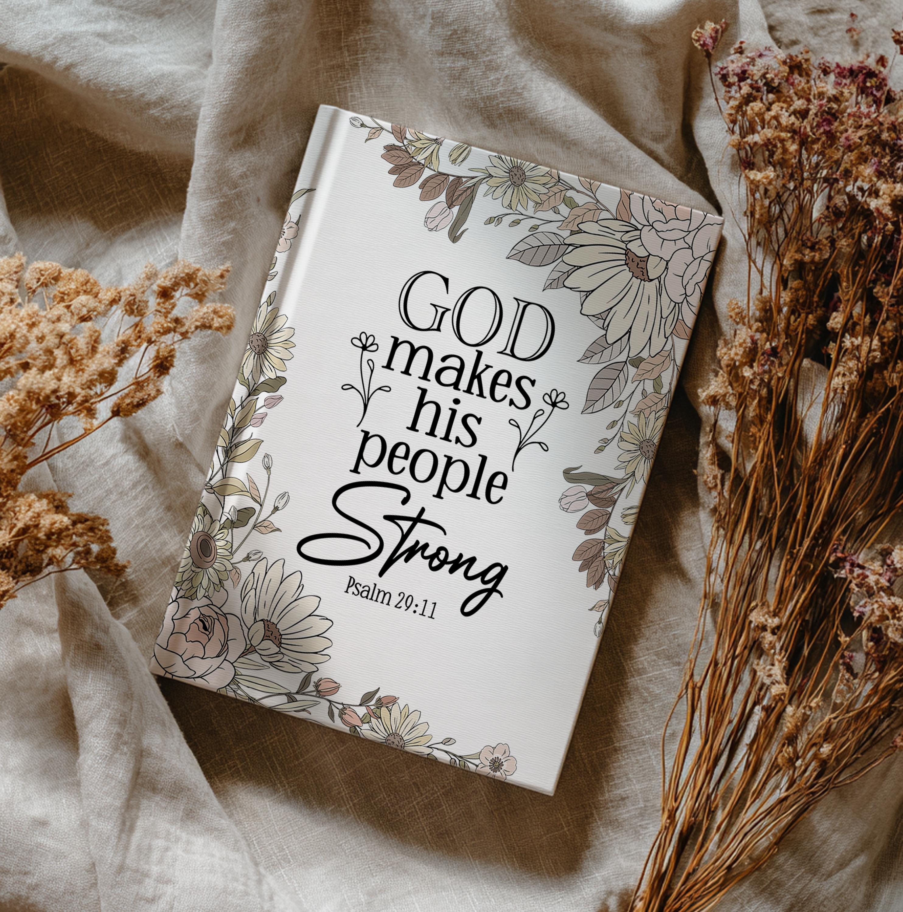 Bible Verse Journal Covers PNG Sublimation Design, Printable Journal ...