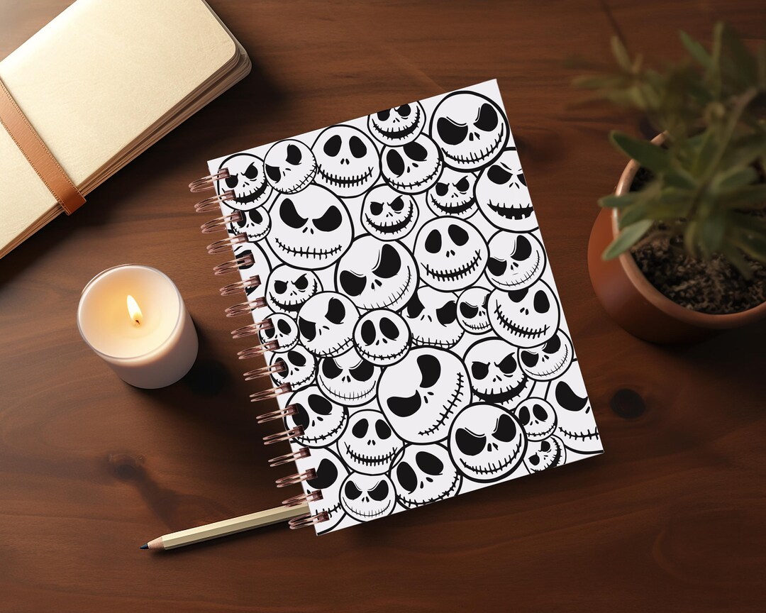 Halloween Skeleton Journal Covers PNG Design Sublimation - Printable ...