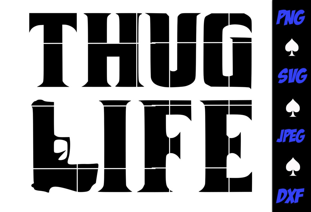 Thug Life Svg Lowrider Car Decal SVG/PNG Cholo SVG Lowrider Decals ...
