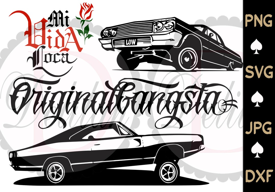 Lowrider Car Decal SVG/PNG • Cholo SVG • Orale Svg • Lowrider Decals ...