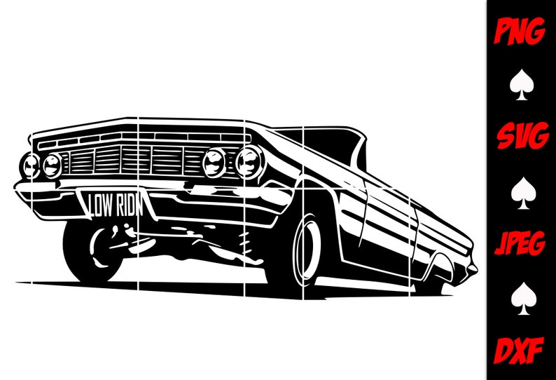 Lowrider Car SVG Lowrider SVG Lowrider Cut File - Etsy