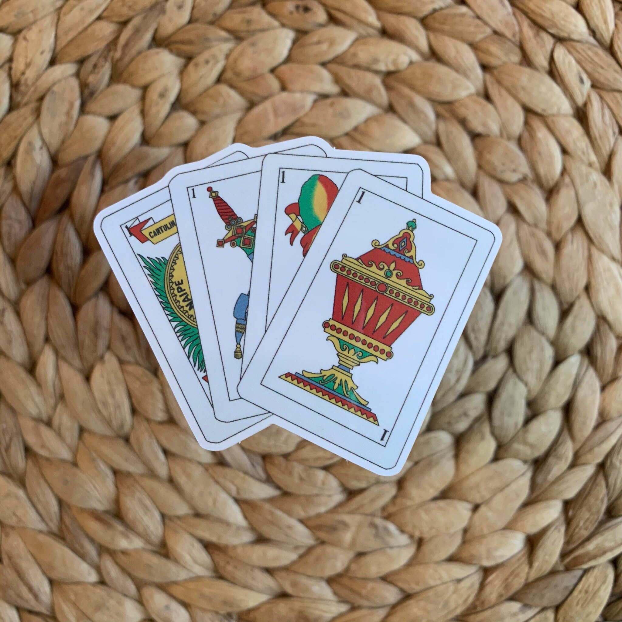 Barajas Espanolas Playing Cards Waterproof Vinyl Stickers - Etsy