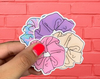 Scrunchie Sticker - Etsy