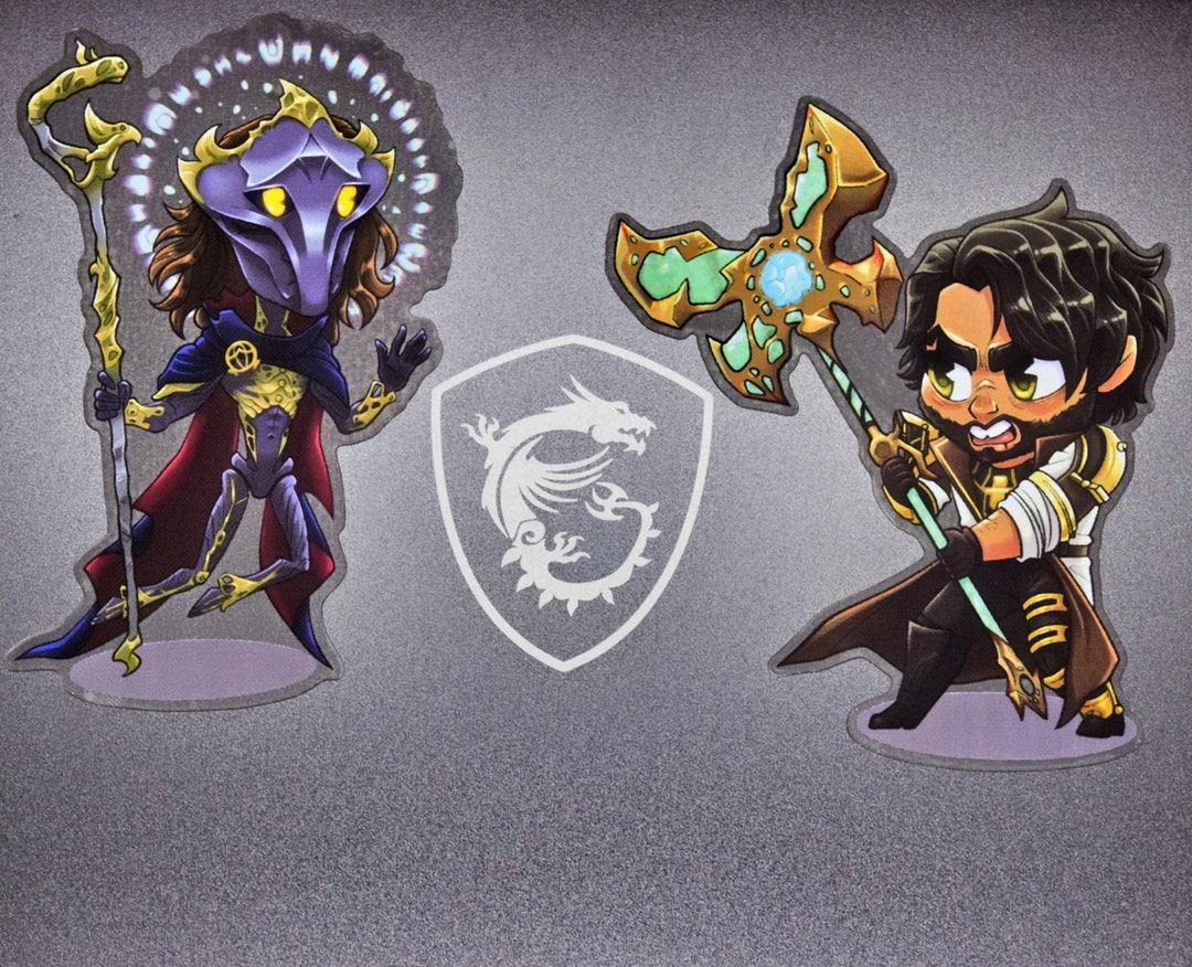 Glorious Evolution Stickers - Man of Progress + Machine Herald - Etsy