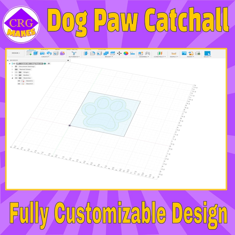 Dog Paw Design Files - Etsy