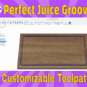 Juice Groove Template Fusion 360 Design File - Etsy