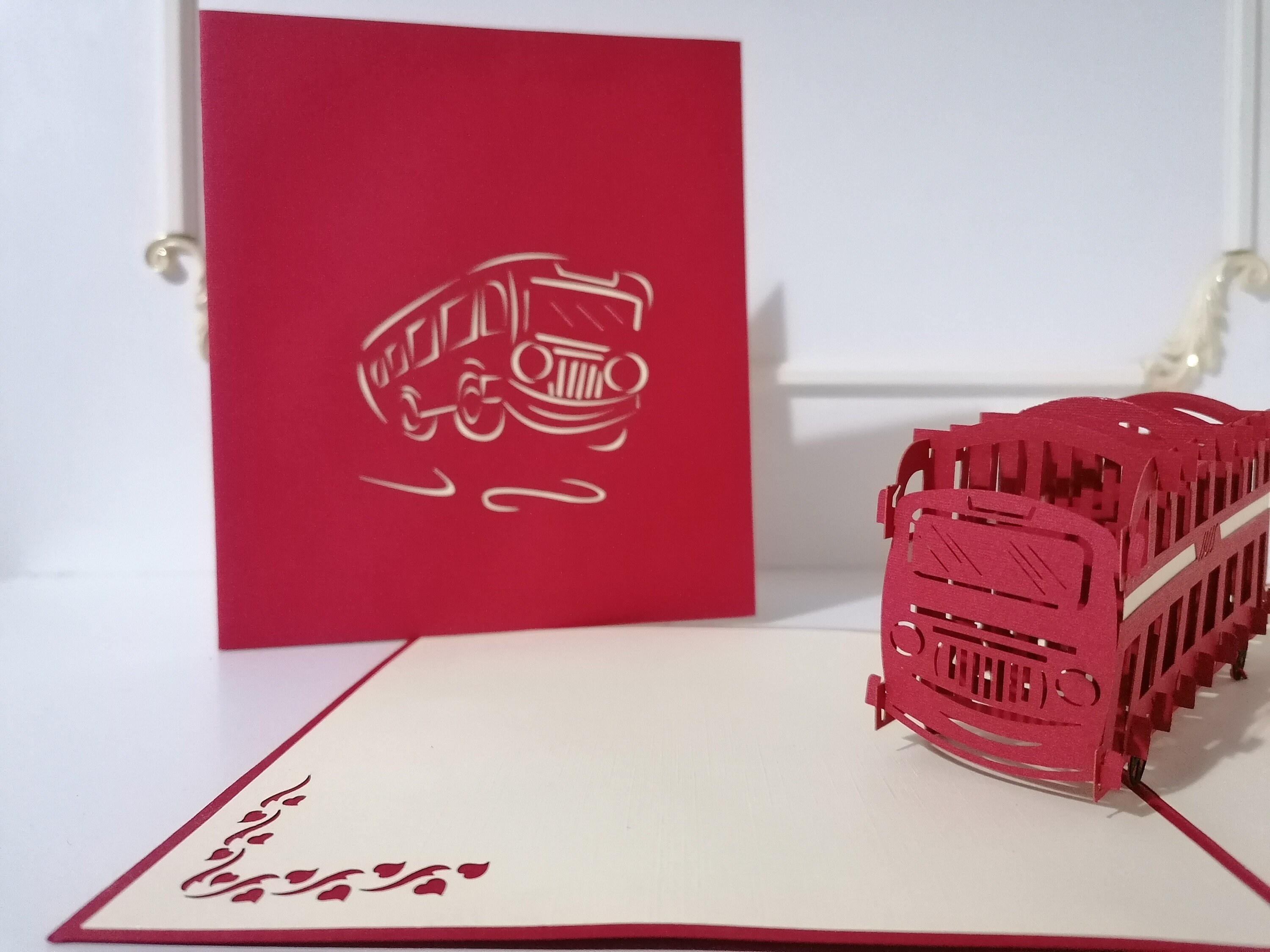 London Bus Pop up Card London Cards Souvenir London - Etsy