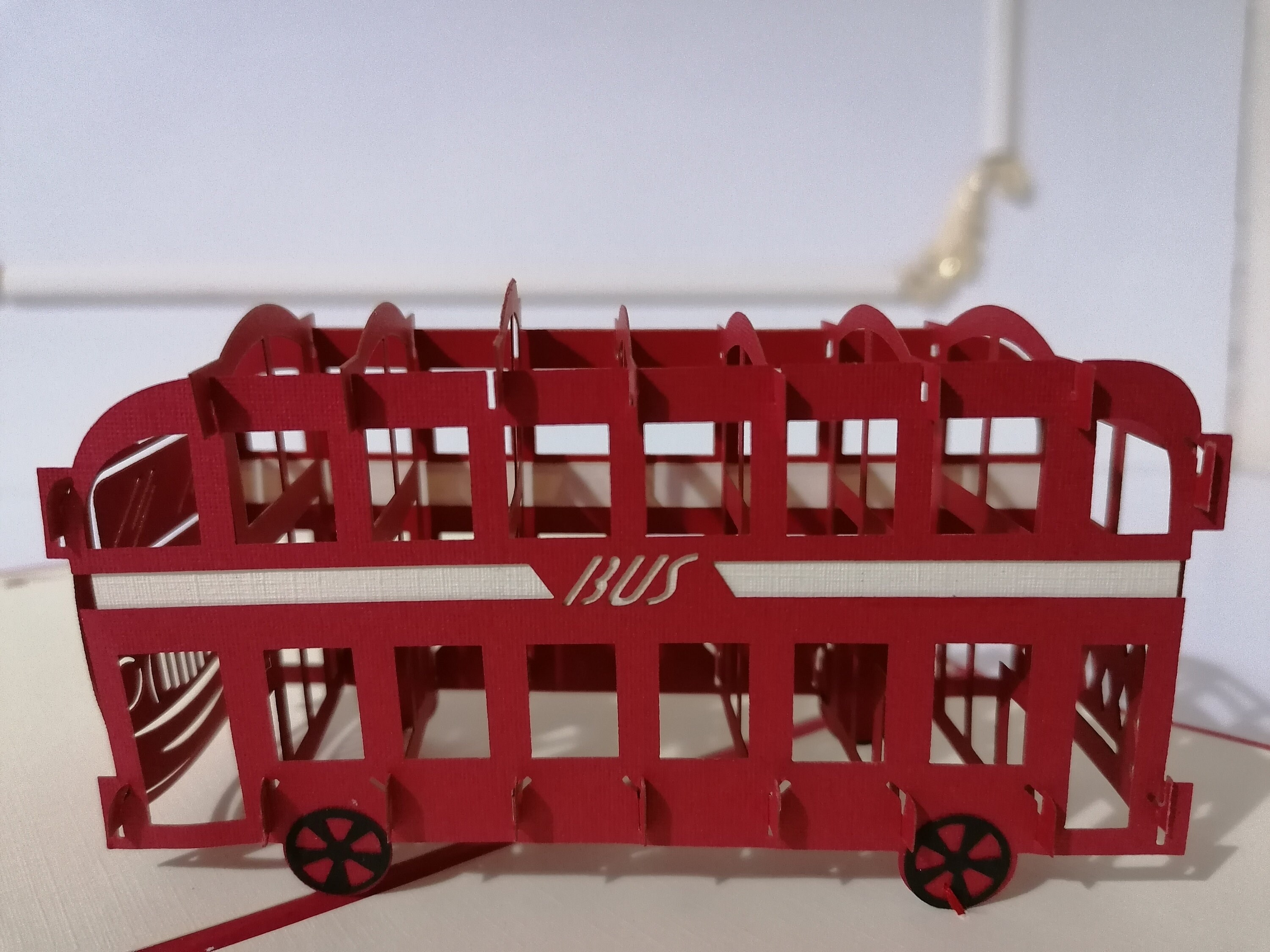 London Bus Pop up Card London Cards Souvenir London - Etsy