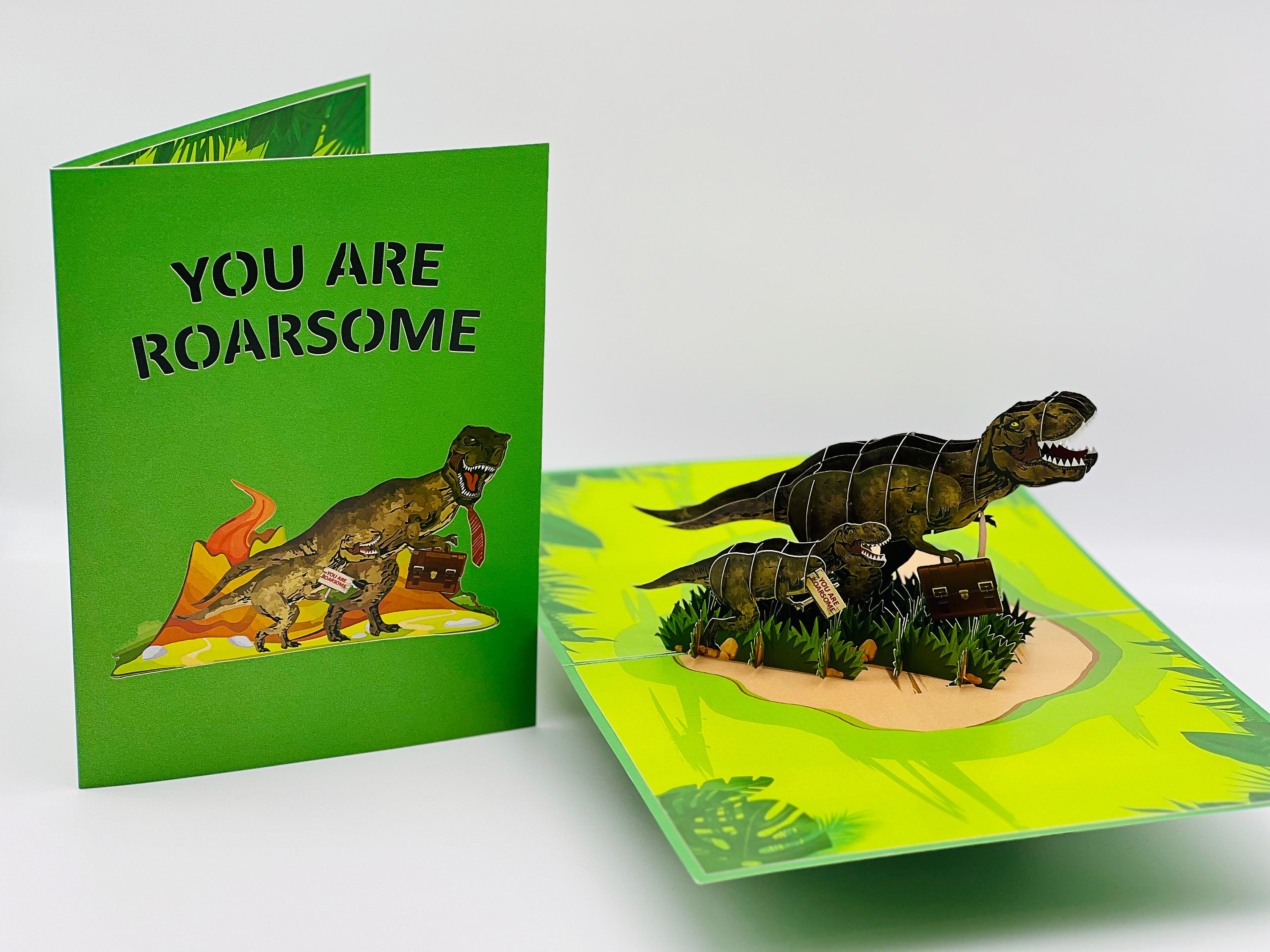 Dinosaur Pop up Card, T-rex Pop up Card. Birthday Card - Etsy