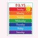 Colors Poster, Colors of the Rainbow Spanish Poster, Dual Language ...