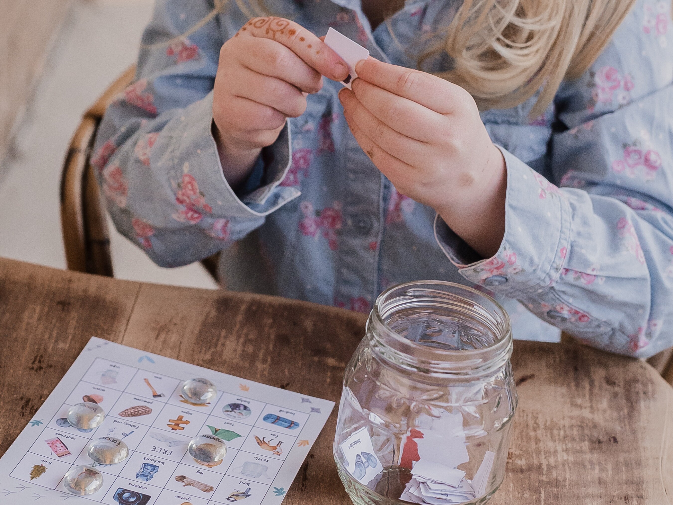 Camping Bingo Game Learning About the Outdoors Activity With 50 Unique ...