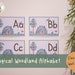 Magical Woodland A-Z Alphabet Cards Homeschool Classroom ABC Wall Decor ...