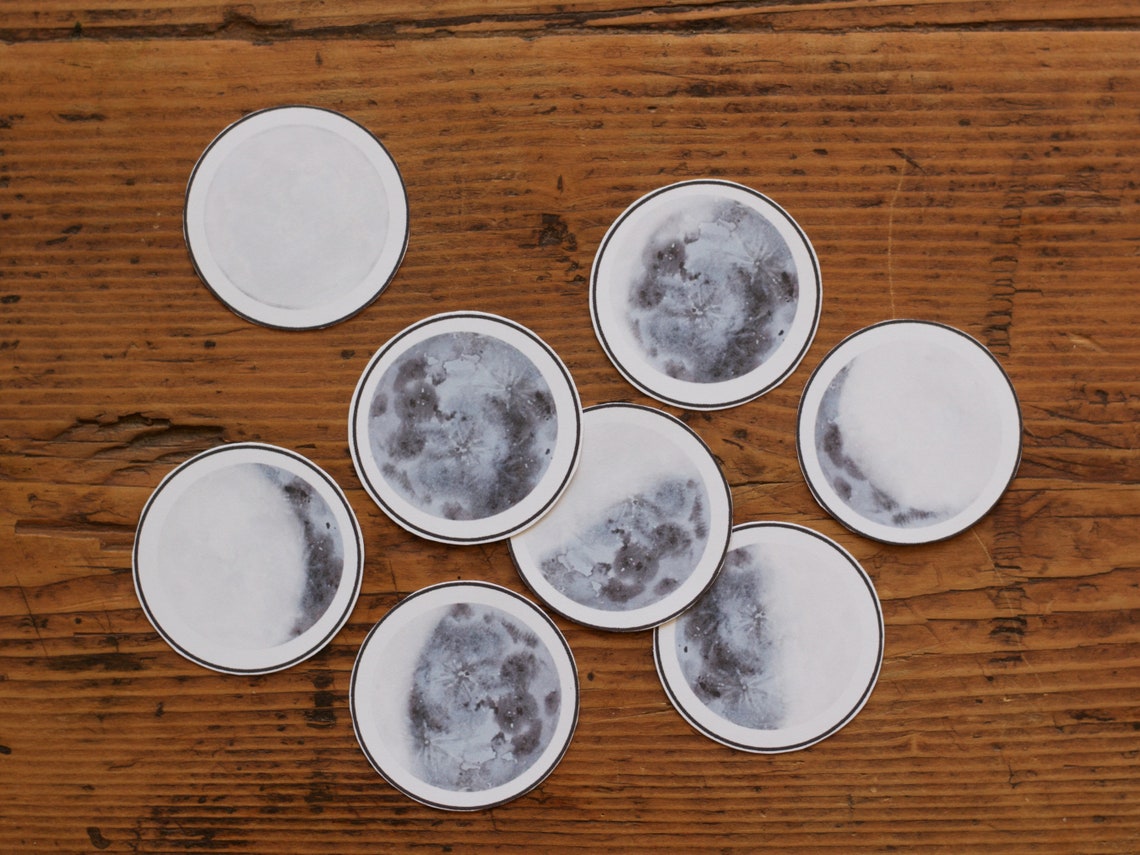 Phases of the Moon Sorting Activity Space Unit Activity - Etsy Australia