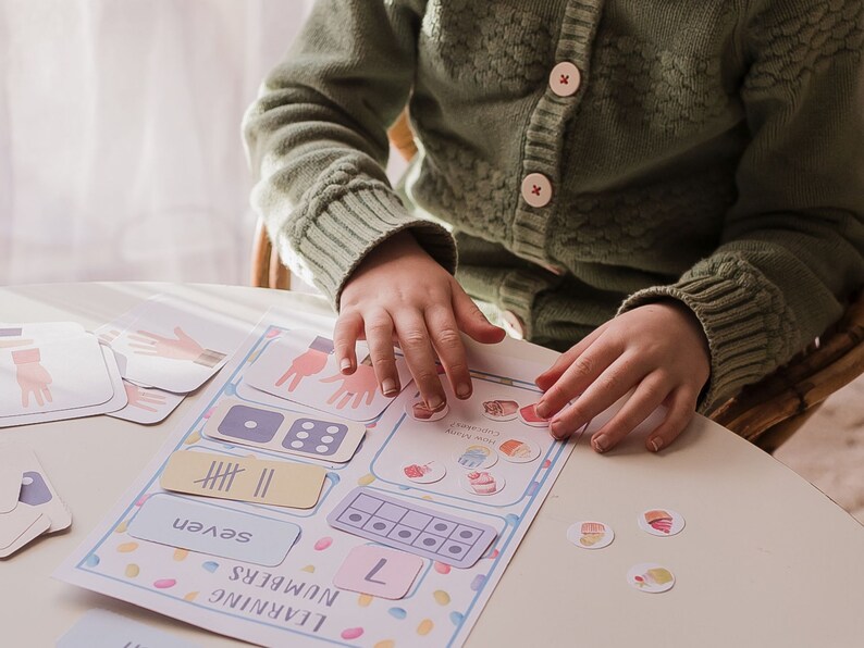 Learning Numbers Sorting Activity Kids Math Printable - Etsy