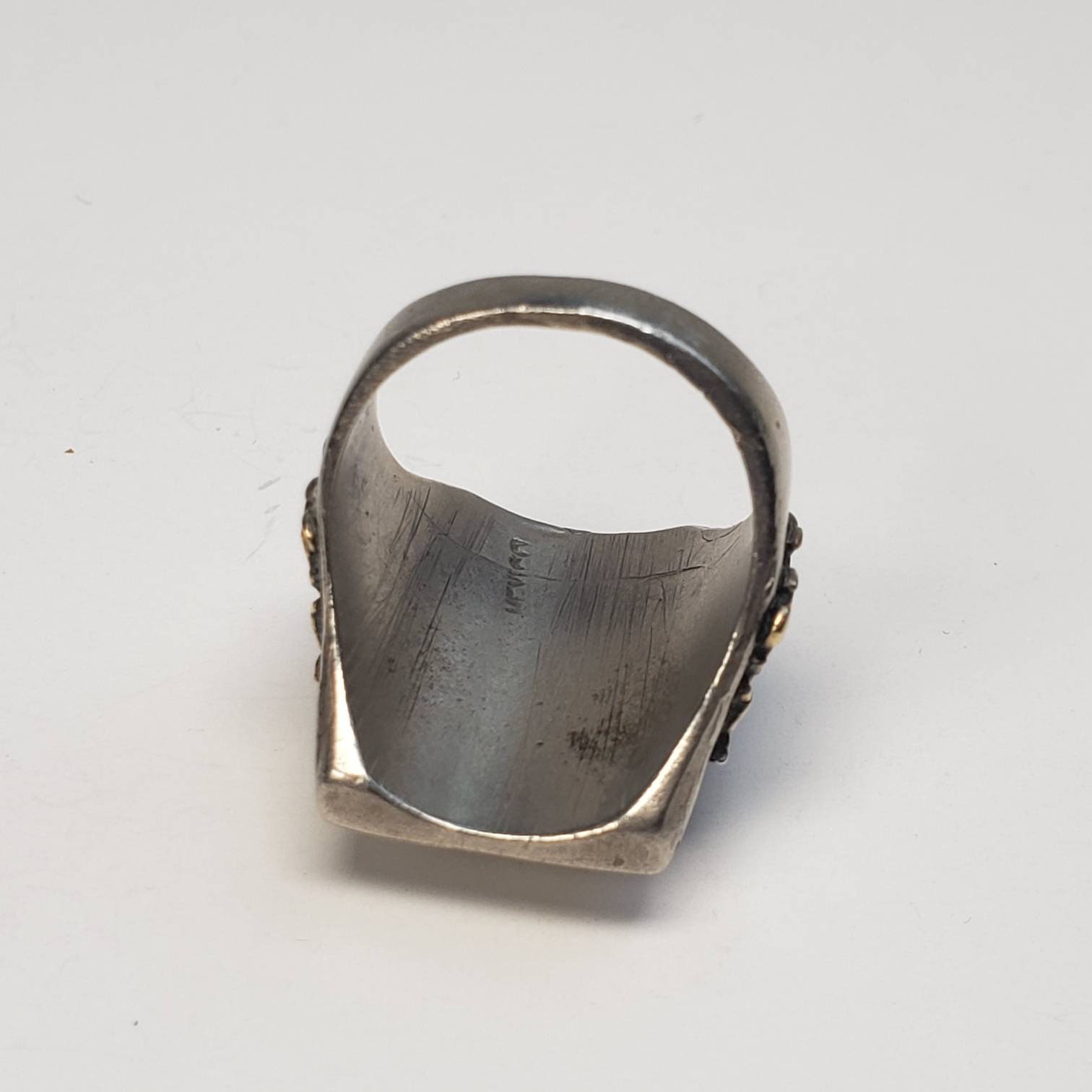 Vintage Style Mexican Biker Brass Rings Custom Made / Sizes 10 and 10.5 ...