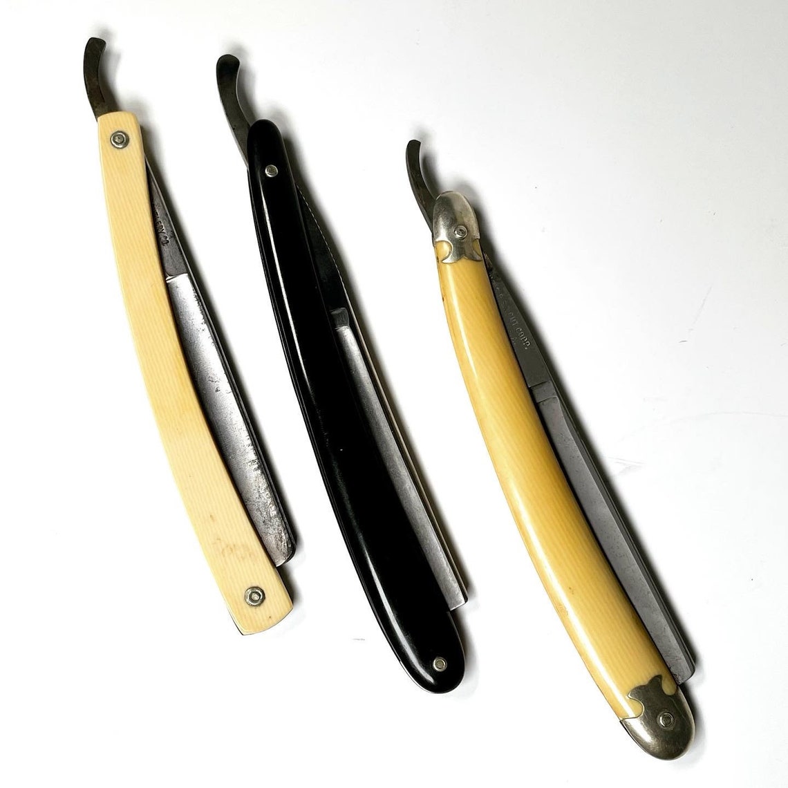 Vintage Straight Razors 1940s-1950s - Etsy.de