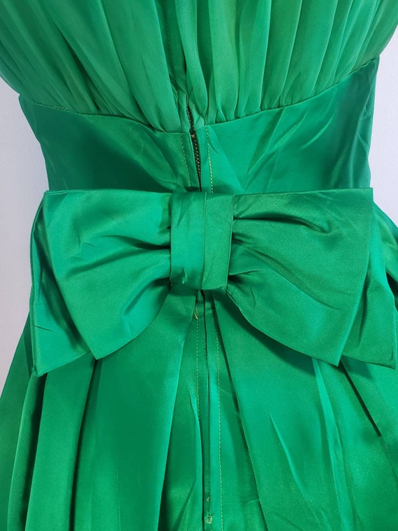 Kelly Green Party Dress