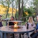 36" Stainless Steel Fire Pit Heat Deflector / Reflector and Cover for ...