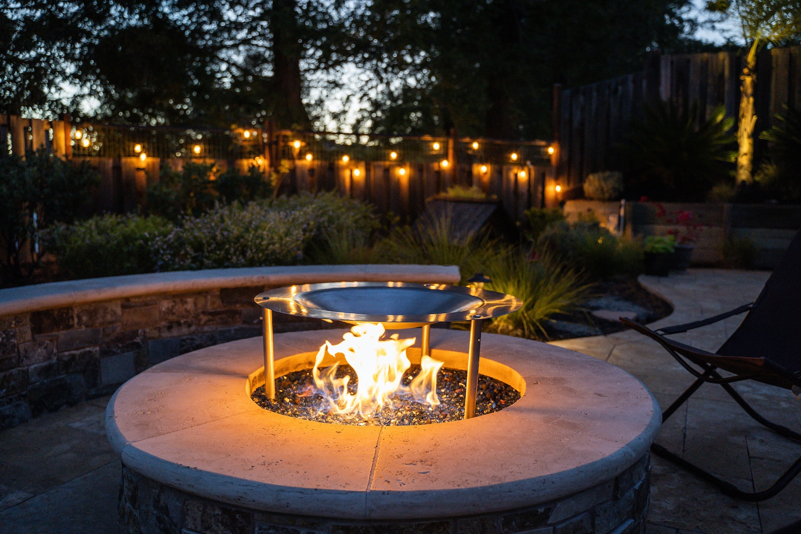 28" Fire Pit Heat Deflector / Reflector and Cover for Better Warmth ...