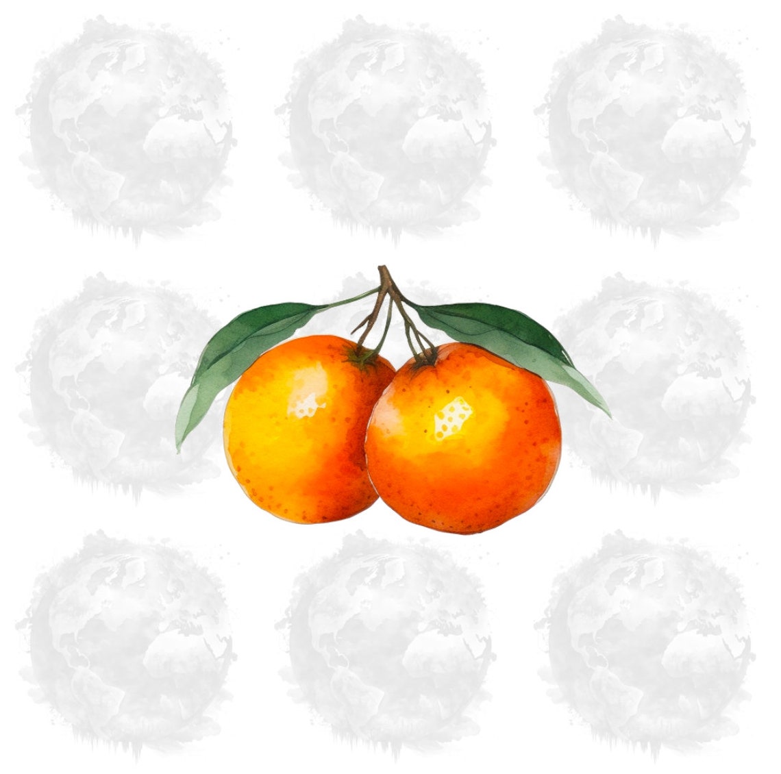 Orange Art, Watercolor Orange Clipart, Watercolor Oranges, Orange ...